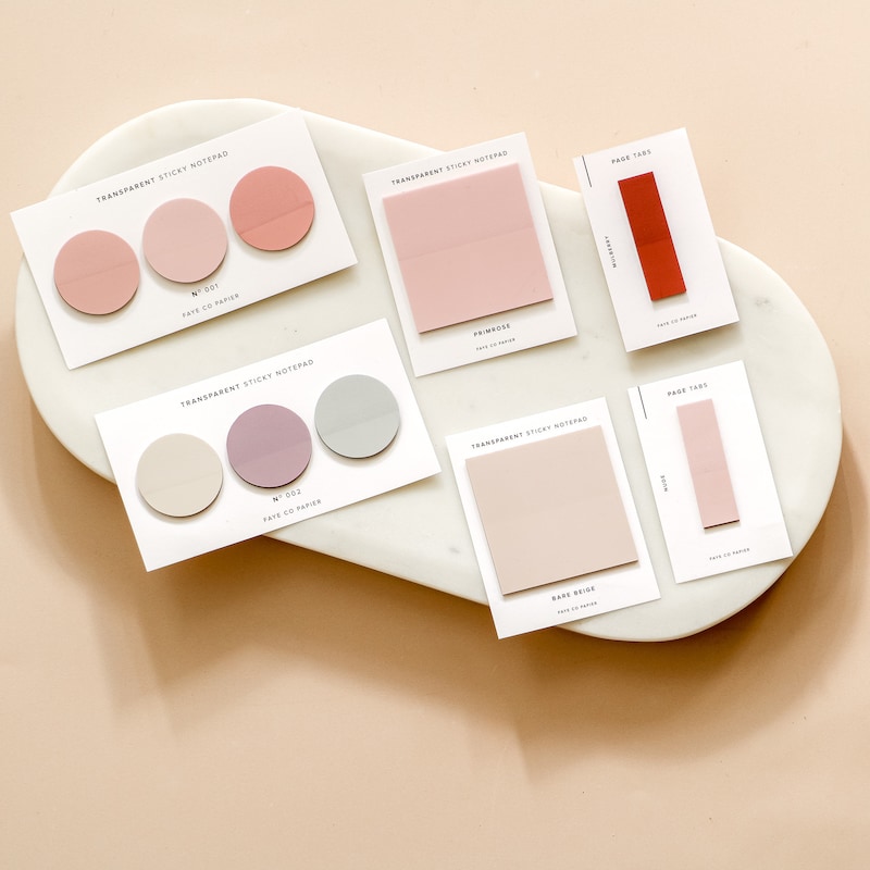 Aesthetic Sticky Notes - Etsy