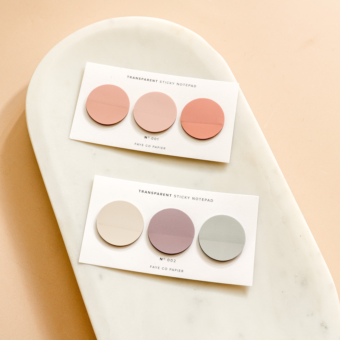 Transparent Sticky Notepad | Page Markers | Circle Sticky Notes| Index ...