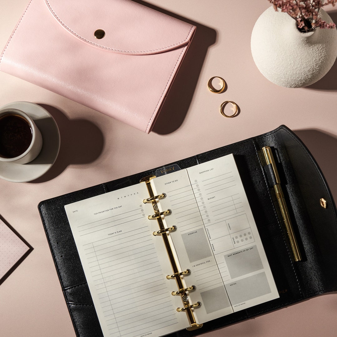 A6 Agenda Binder Organiser|cash Envelope Binder Wallet | Travel Wallet ...