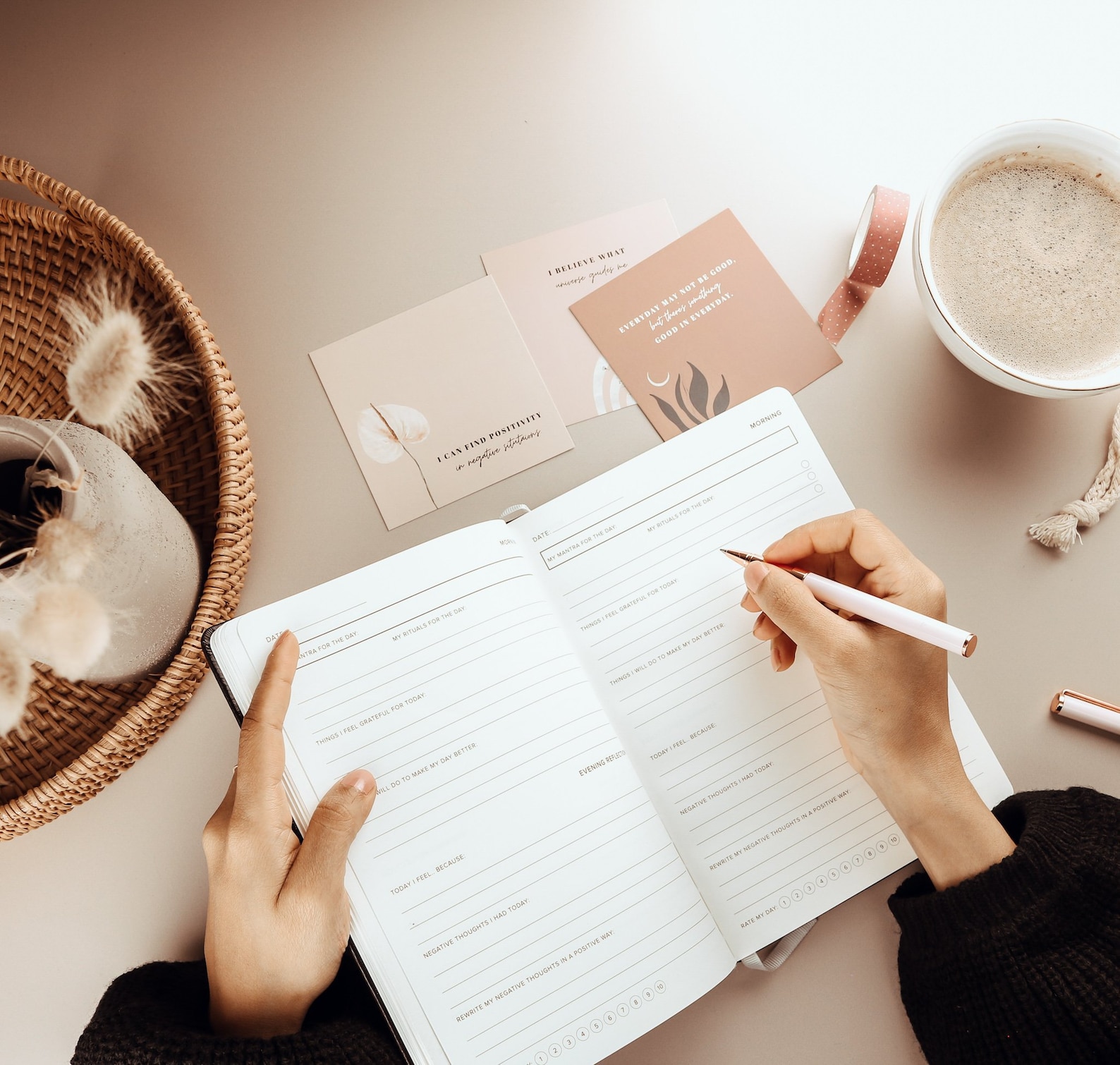 Daily Gratitude Journal Mindfulness Journal Wellness - Etsy