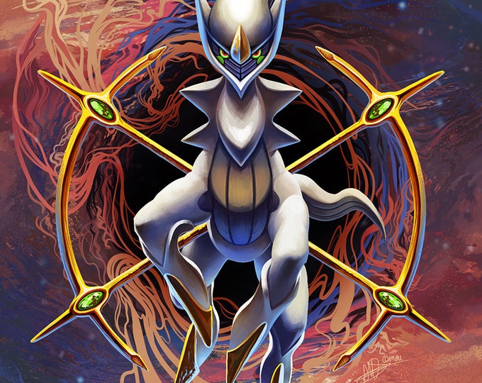 Arceus - Art Print - Etsy