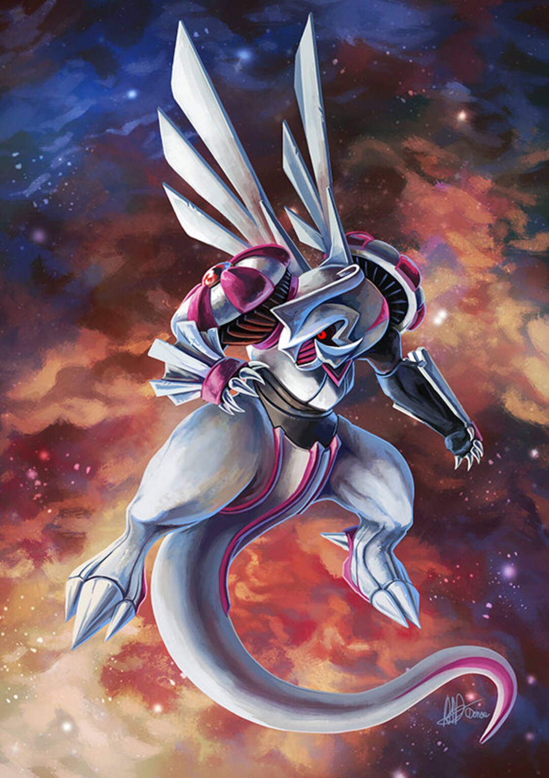 Palkia Art Print - Etsy