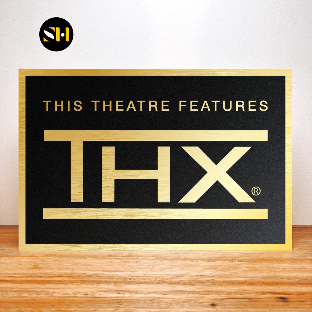 THX | Home Theatre Signs | Signage | Cinema Decor - Etsy