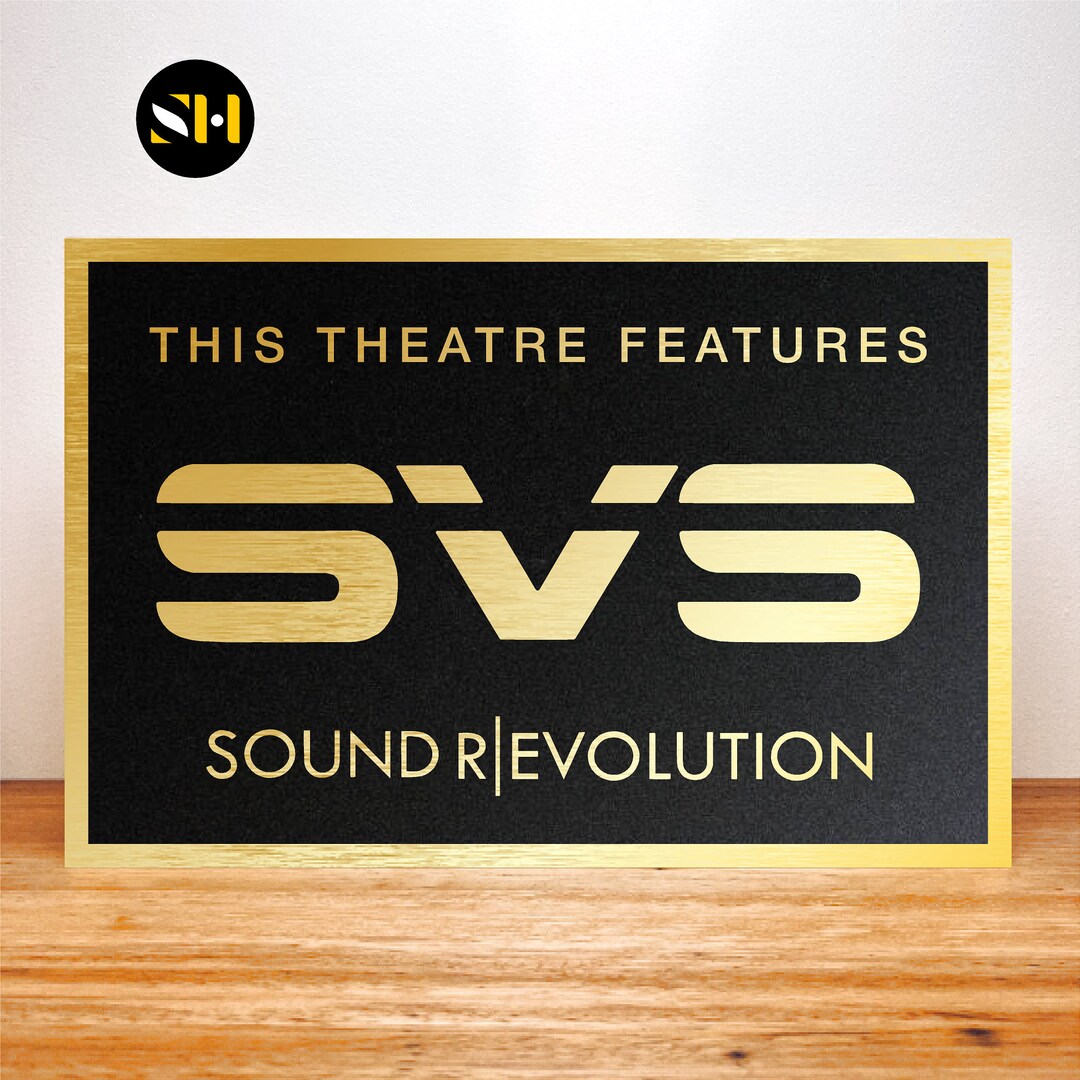 SVS | Home Theatre Signs | Signage | Cinema Decor - Etsy