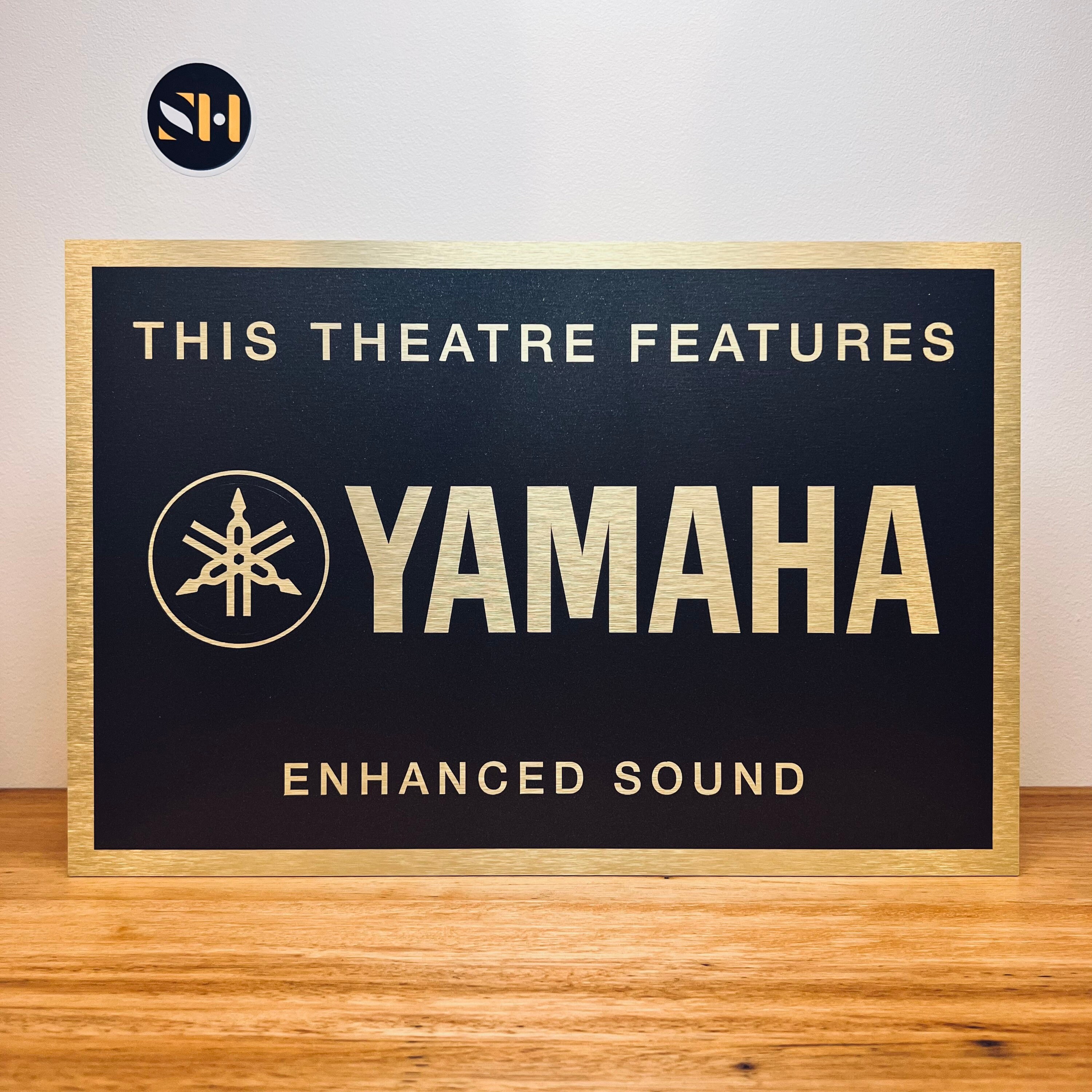 Yamaha Home Theatre Signs Signage Cinema Decor | Etsy