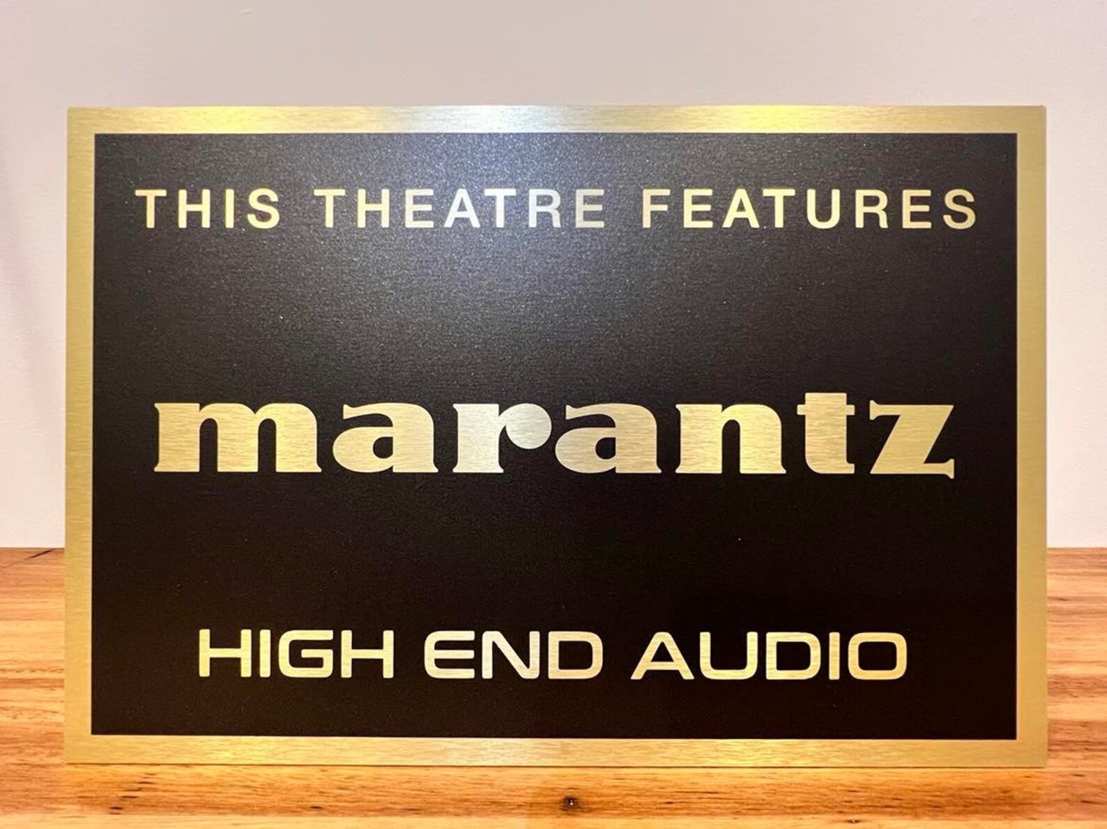 Marantz Home Theatre Signs Signage Cinema Decor | Etsy