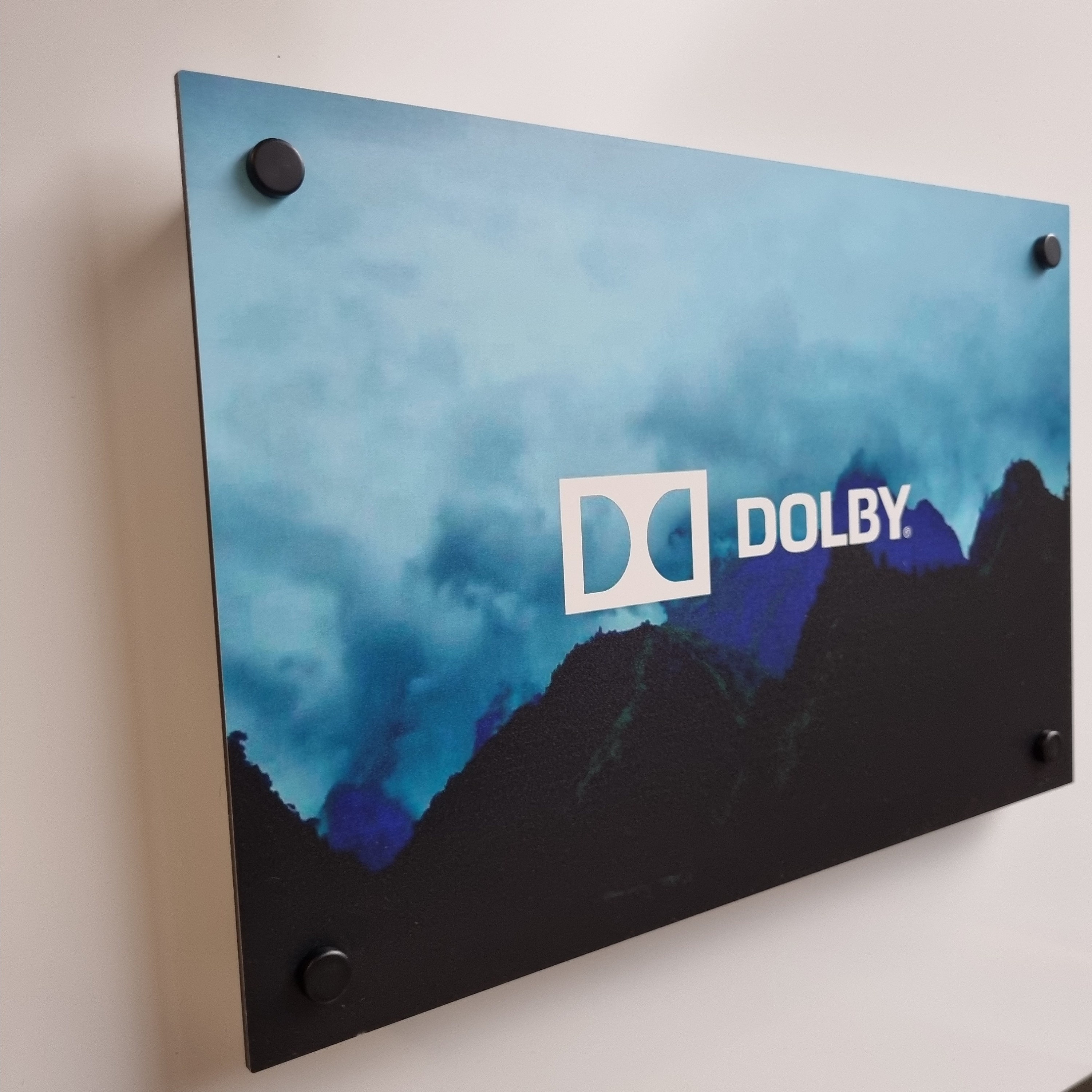 Standoff Mounts Black & Gold Aluminium Sign Mounts Multi - Etsy