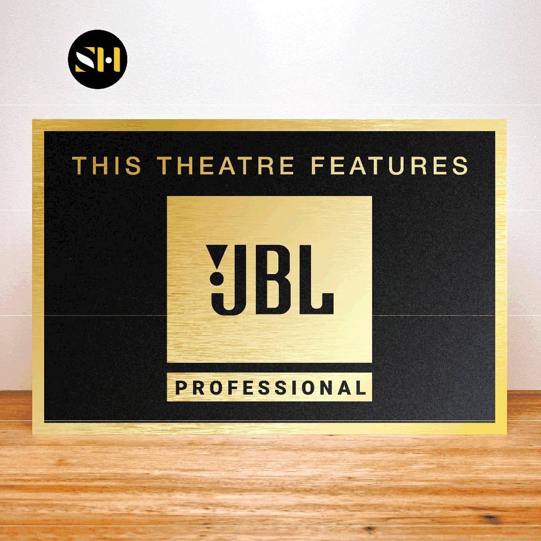 JBL PROFESSIONAL | Home Theatre Signs | Signage | Cinema Decor - Etsy