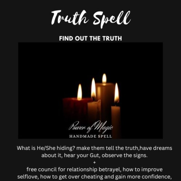 Tell the Truth - Etsy
