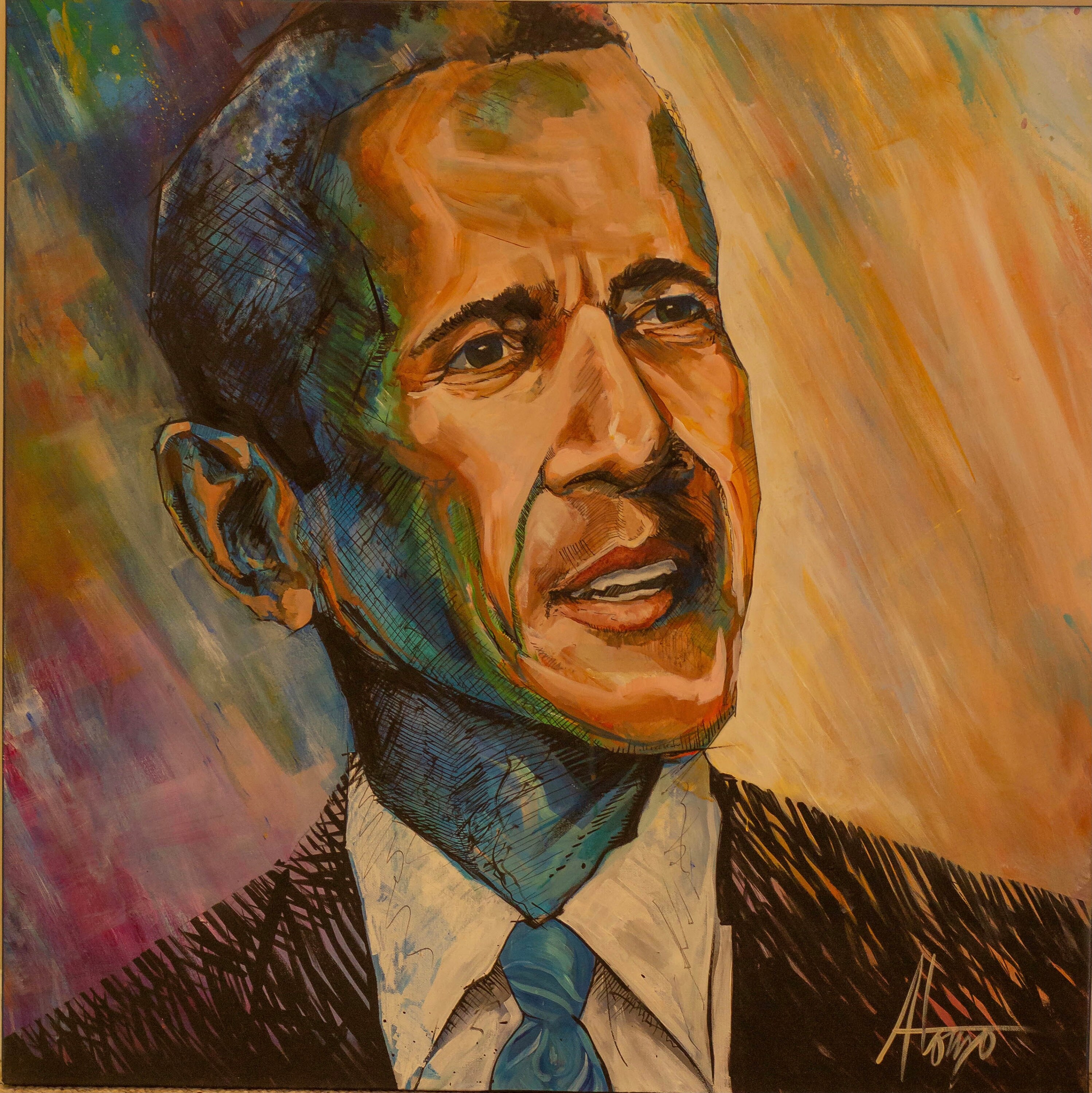 POTUS Art Collection - Etsy