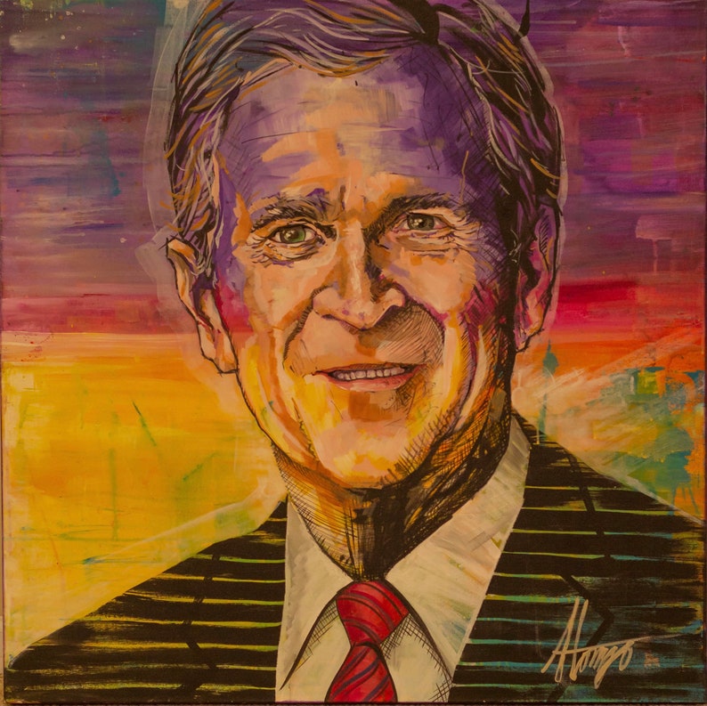 POTUS Art Collection - Etsy