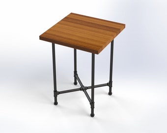 Pipe End Table - Etsy