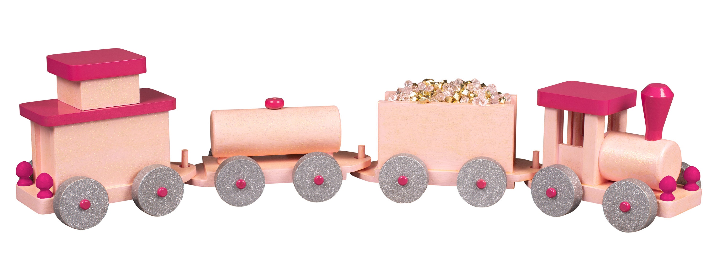 Solid Wood STEM Toy Train Kit - Etsy