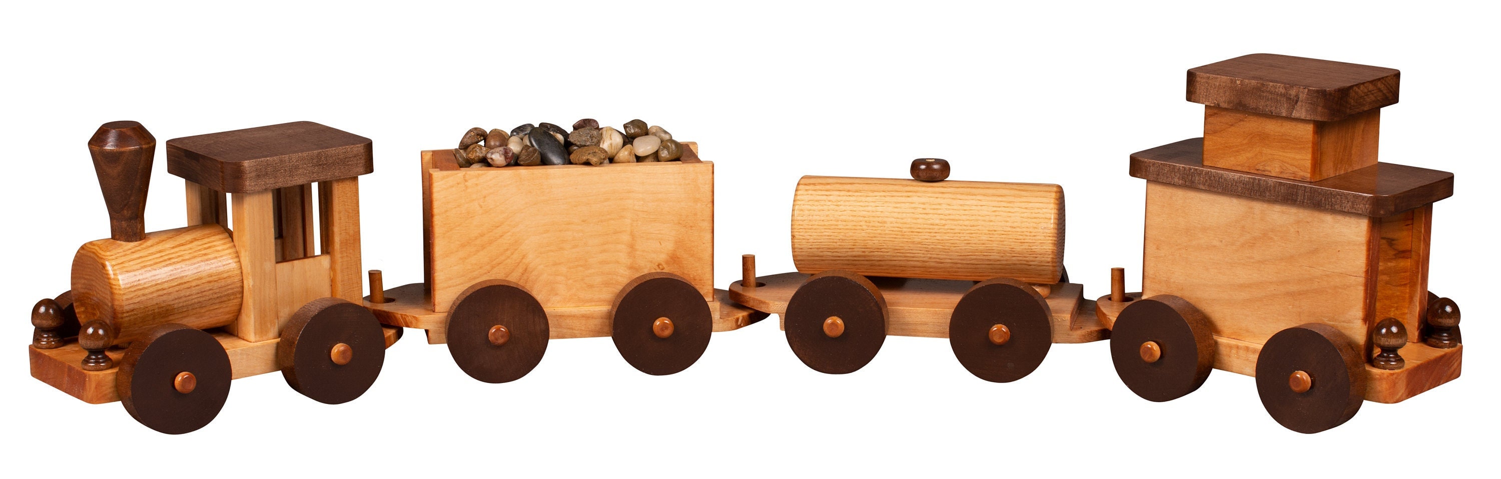 Solid Wood STEM Toy Train Kit - Etsy