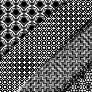 24 Procreate Stamp Geometric Pattern, Procreate Brushes, Digital ...