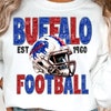 Classic Buffalos Seamless Digital Paper Football Instant Download Bills ...