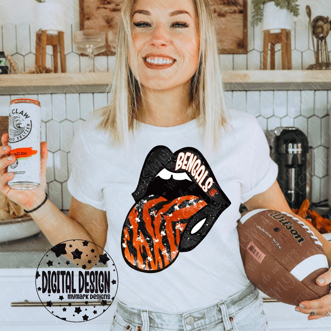 Cincy Tongue | Instant Download | Png | Bengals | Bengals Football ...
