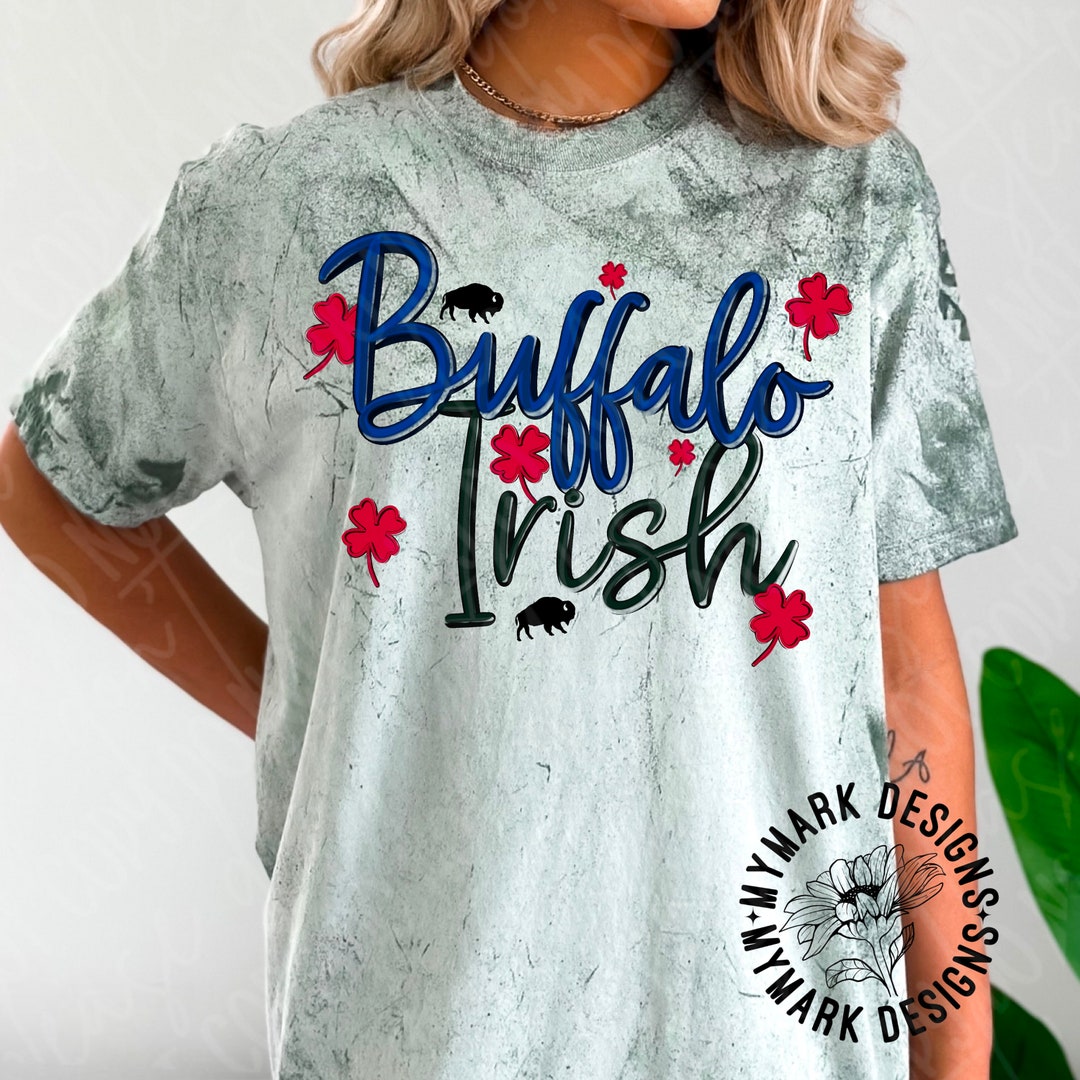 Buffalo Irish Shamrocks PNG | Buffalo Football | Instant Download ...