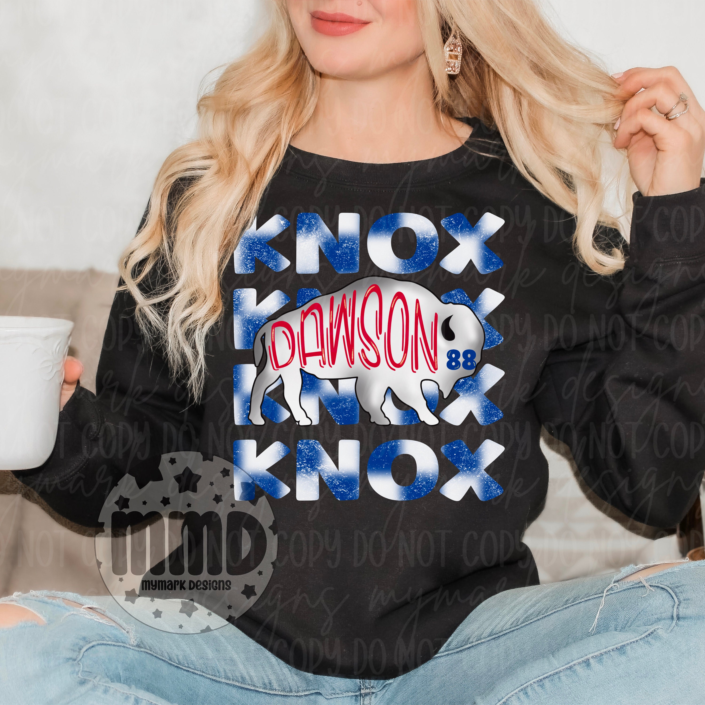 KNOX Checker Names Instant Download Png Dawson Knox - Etsy