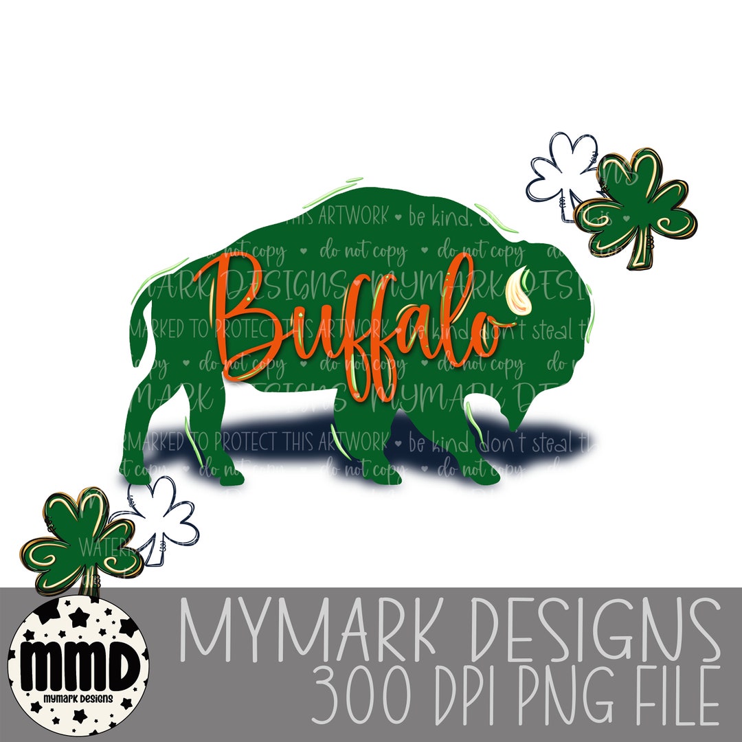 Buffalo 716 Irish Shirt PNG | Buffalo Football | Instant Download ...