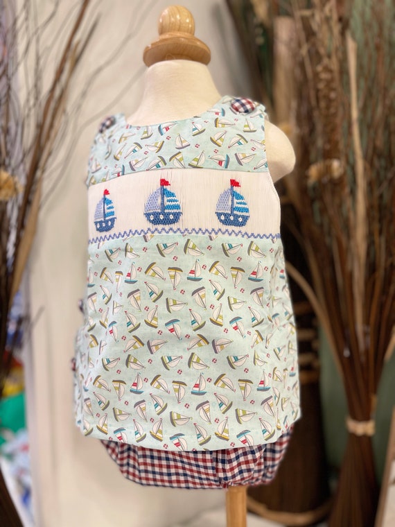 Collection Bebe Cotton Sailboat Outfit
