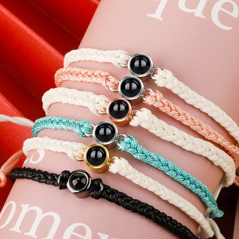 Custom Bracelets With Picture Inside Customized Projection Bracelets ...