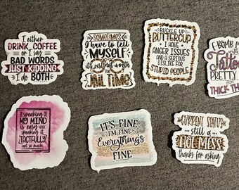 Sassy Sticker | Etsy