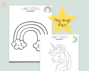 Printable Playdough Mat for Toddlers and Preschoolers Wikki - Etsy