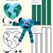 Earth Buddy Craft, Paper Craft for Kids, Earth Day Printable, Kids ...
