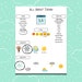 All About Today Printable, Morning Time Printable, Learning Calendar ...