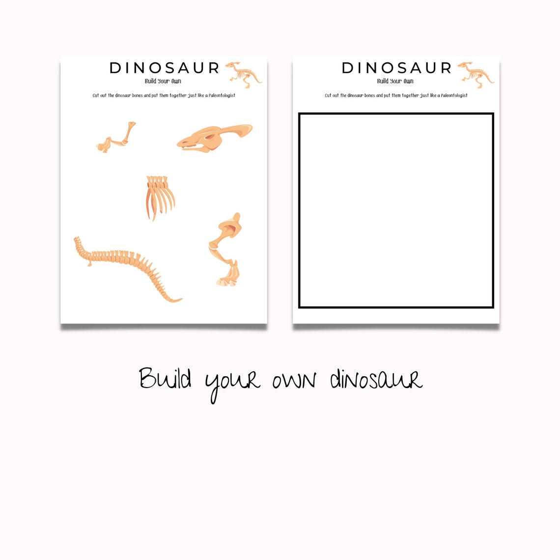 Dinosaur Activity Pack Preschool Printables Kindergarten - Etsy