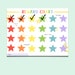 Rainbow Star Reward Chart, Behavior Chart for Kids, Toddler Chore Chart ...