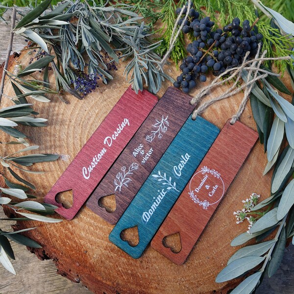 Wooden Bookmarks - Etsy