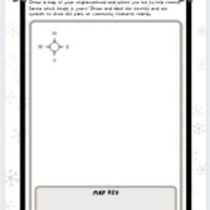 A Map for Santa Activity Printable Digital File - Etsy