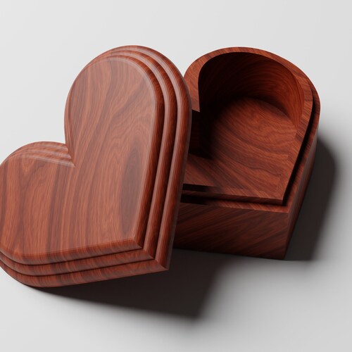 Square Jewelry Box Files for CNC and 3D Printer - Etsy