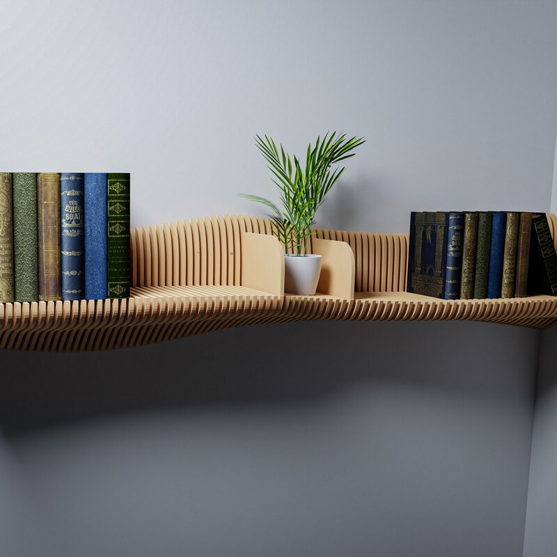 Wavy Shelf - Etsy