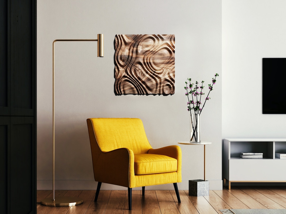 Wavy 3D Wall Panel STL Model: CNC Router Carving (digital Download ...