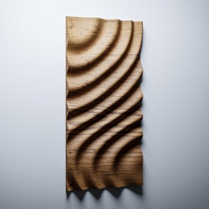 CNC STL File for Water Ripple 3d Wall Panel Wood Carving | 3d Relief ...
