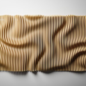 Parametric Wall Art Decor, Wavy Pattern, CNC Files for Cutting, PP3 - Etsy