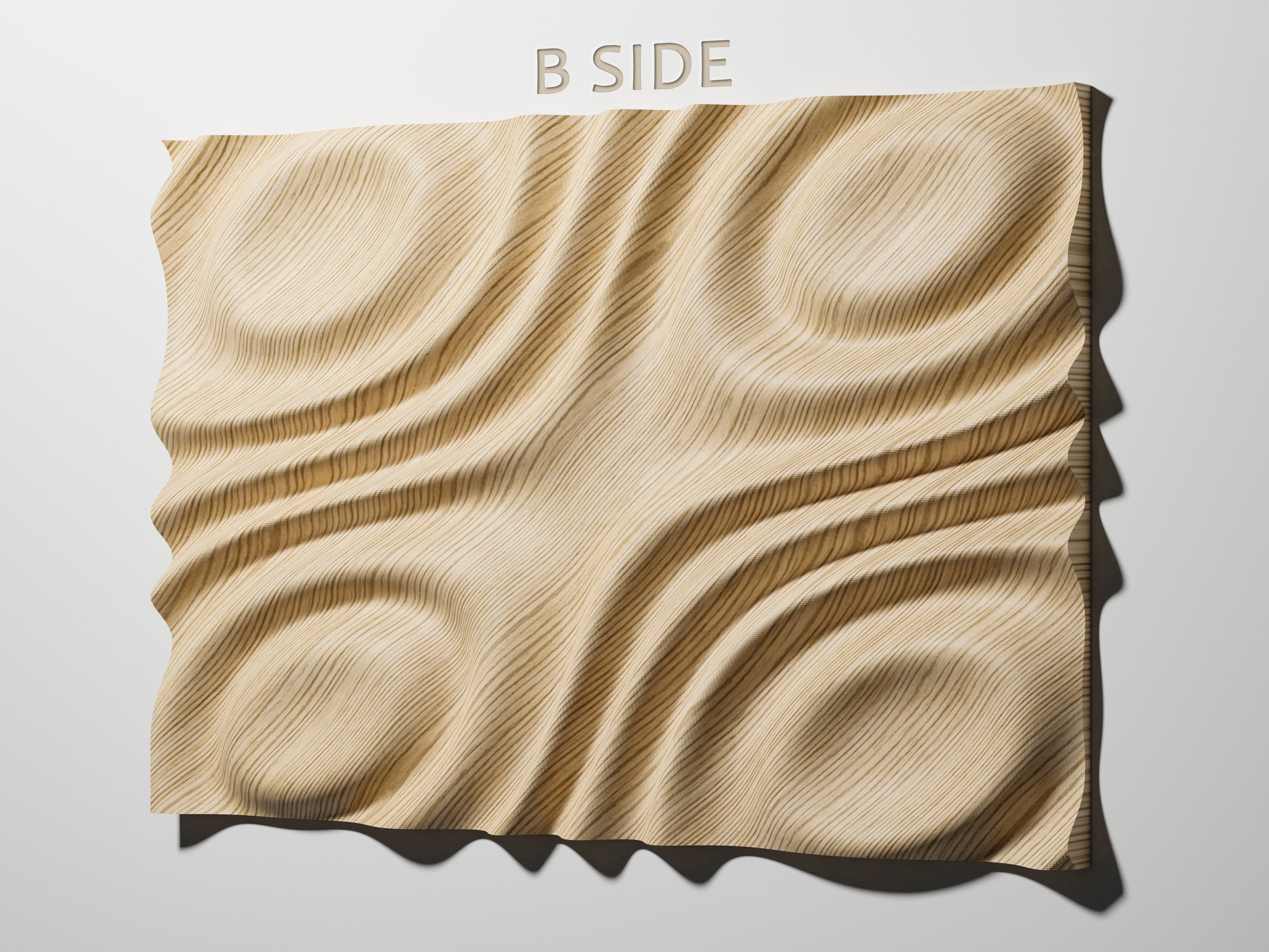 3d STL Panel Cnc Files for Wood Carving or 3D Print Wavy - Etsy