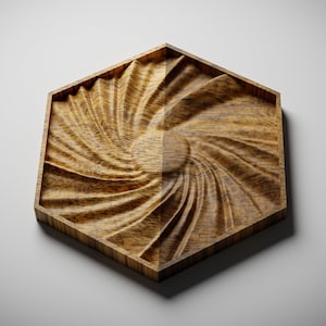 Cnc Router Wall Art STL Files Pack, Wood Carved Panels Drapery Fan ...