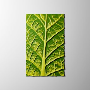 CNC Stl File for Wood Relief Carving, 3D Wall Art Leaf Texture. TP9 - Etsy