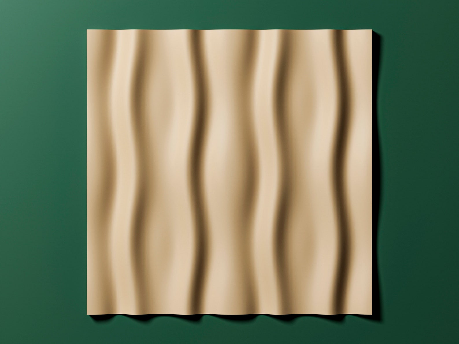 Wavy Decorative Wall Panel: 3D Print/cnc Carving STL File • TP10 - Etsy