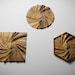 Cnc Router Wall Art STL Files Pack, Wood Carved Panels Drapery Fan ...