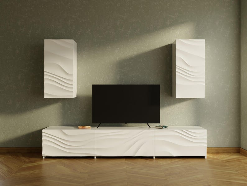 3D Wave Wall Panel STL • for CNC Routers & 3D Printing • Seamless ...