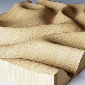 3D Wall Panel STL • Wavy Design for CNC Routers & Printers • WP2 - Etsy