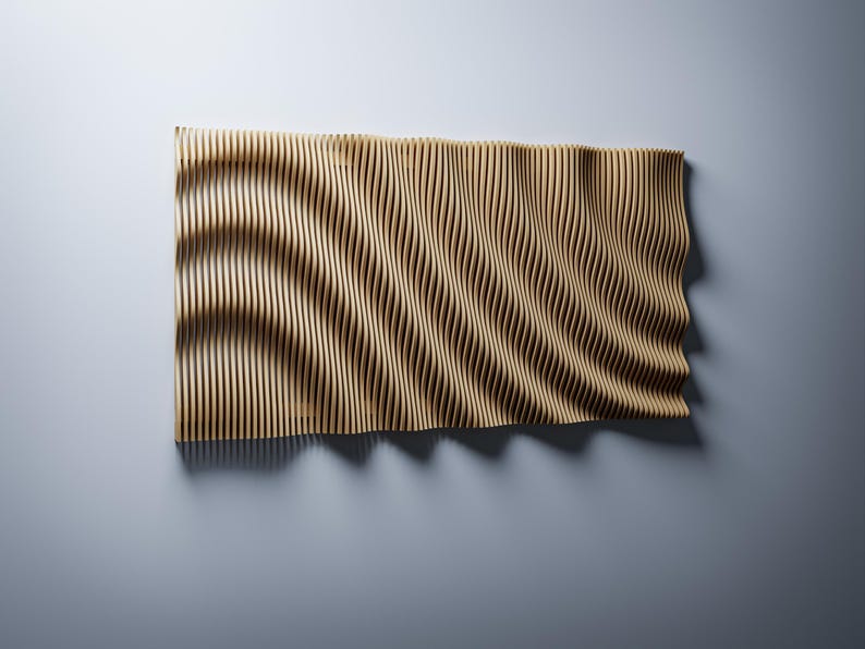 Parametric Wall Art CNC Design • Downloadable File for Router & Laser ...