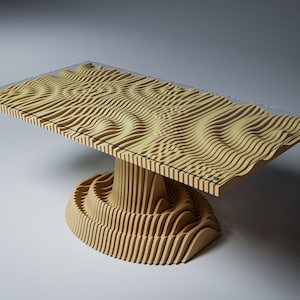 Parametric Table Design: CNC Cutting Files (digital Download) • PF3 - Etsy