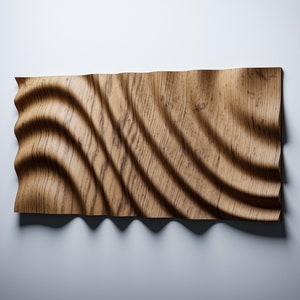 CNC STL File for Water Ripple 3d Wall Panel Wood Carving | 3d Relief ...