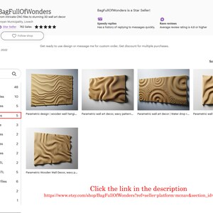 Parametric Design Wall Frame Custom CNC Cutting Files CNC Template PF2 ...